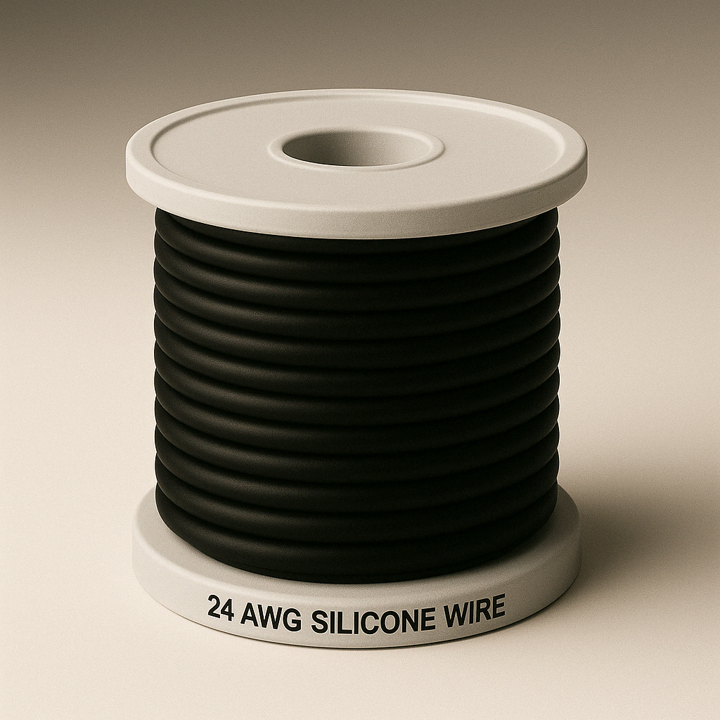 24 AWG Wire - Tinned Copper Silicone Wire – Common Sense Marine