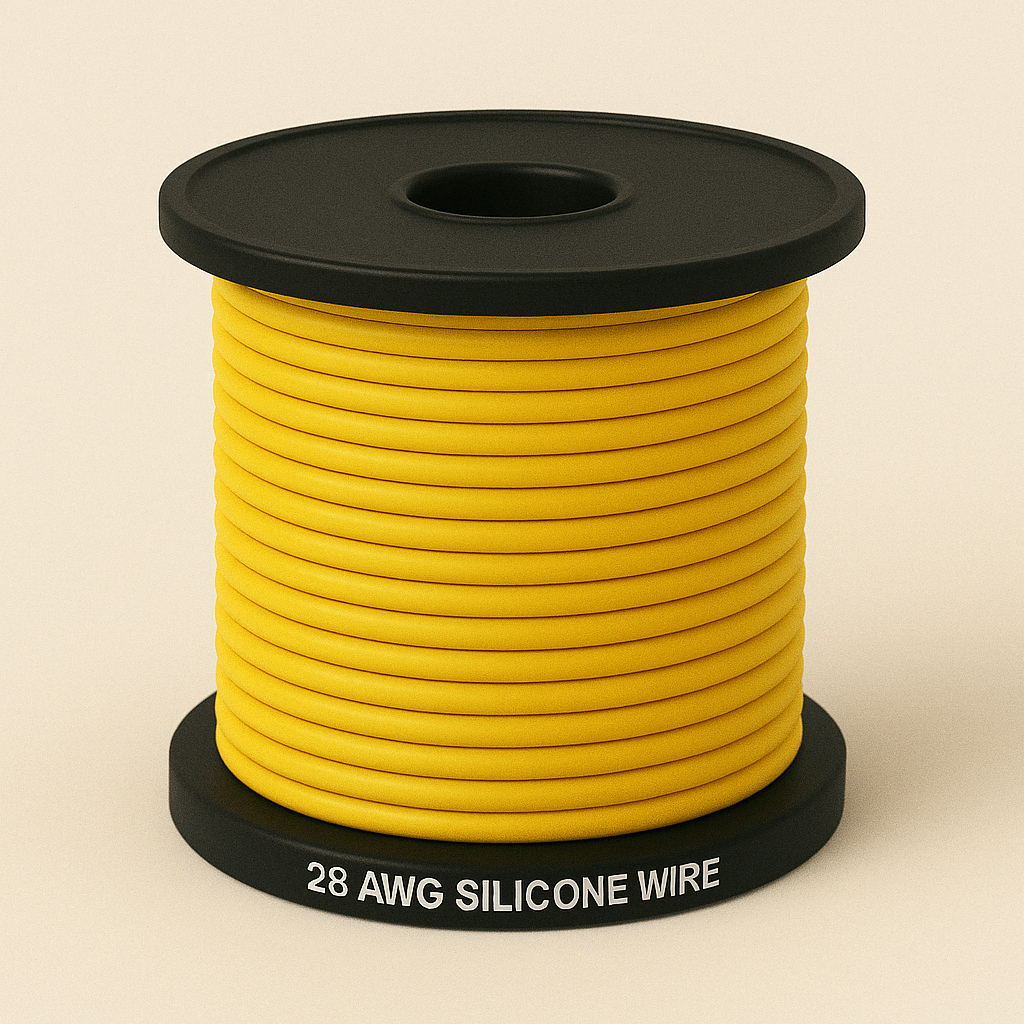 28 AWG Wire - Tinned Copper Silicone Wire – Common Sense Marine
